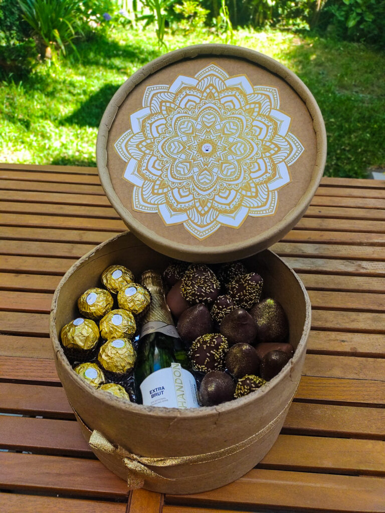 Box Dorado - Sabor a Frutas